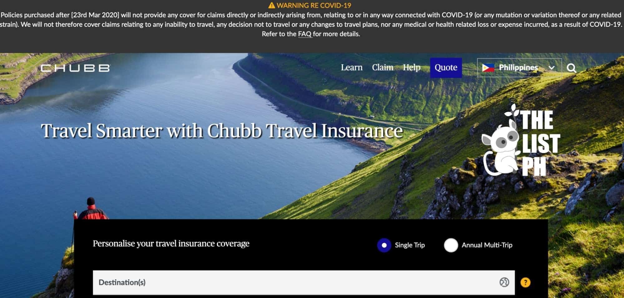 Top 5 Travel Insurance Companies in the Philippines [2025]